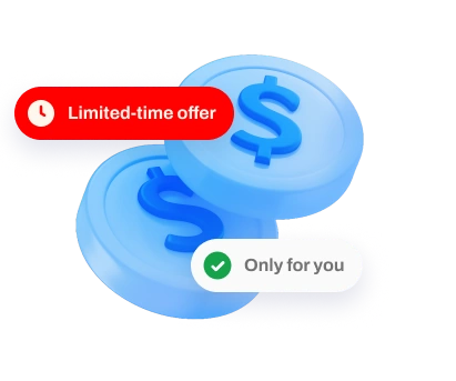 Prepay promo bonus – Limited-time prepayment offer
